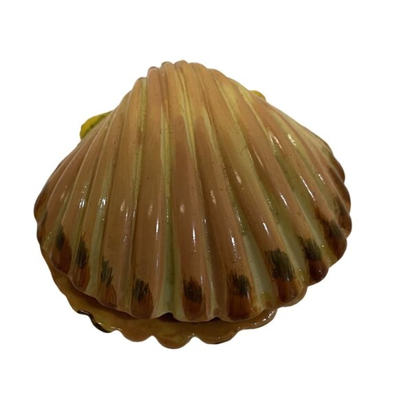 No Brand | Storage & Organization | Vintage Ceramic Clam Shell Trinket ...